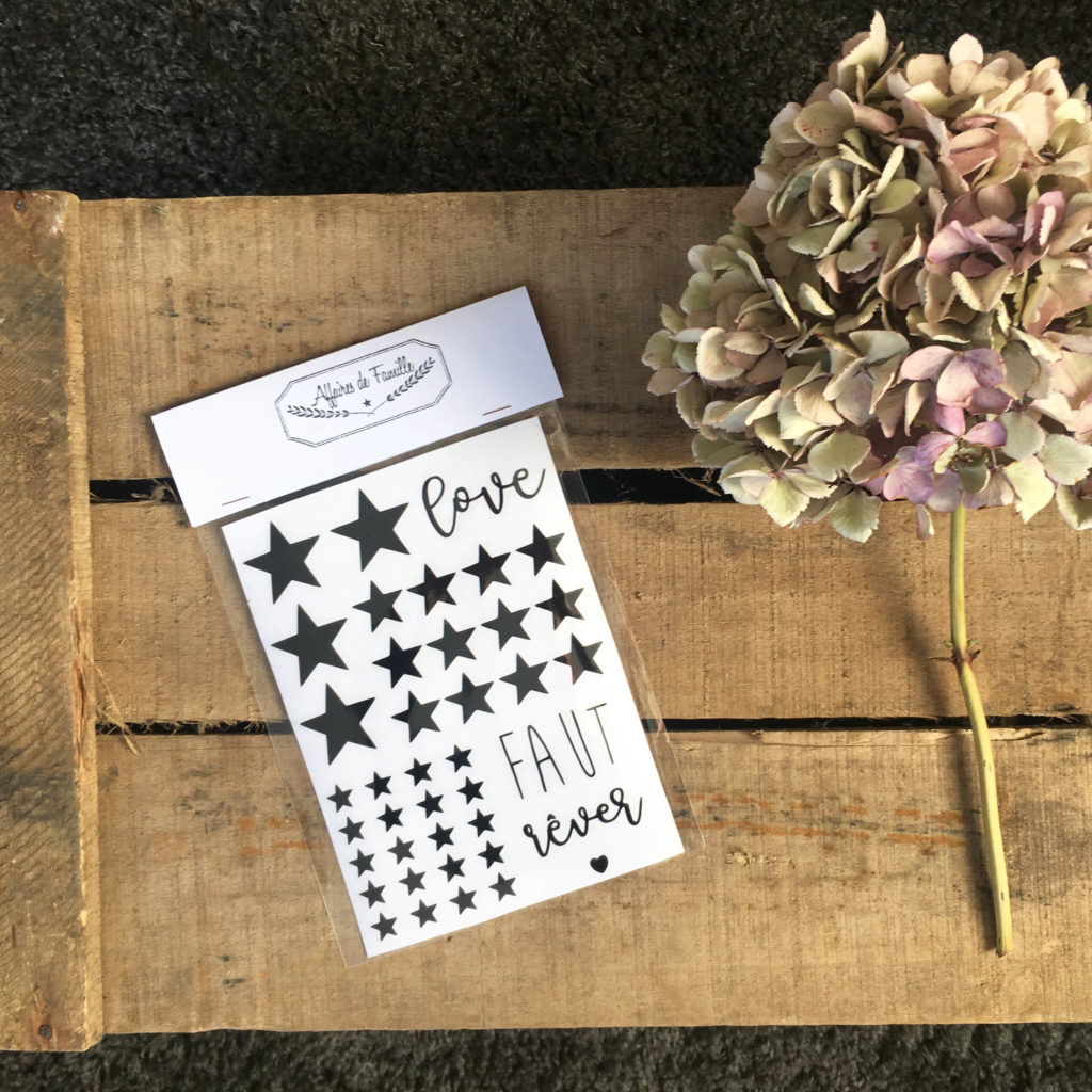 Sticker "Home Sweet Home" - Affaires de Famille